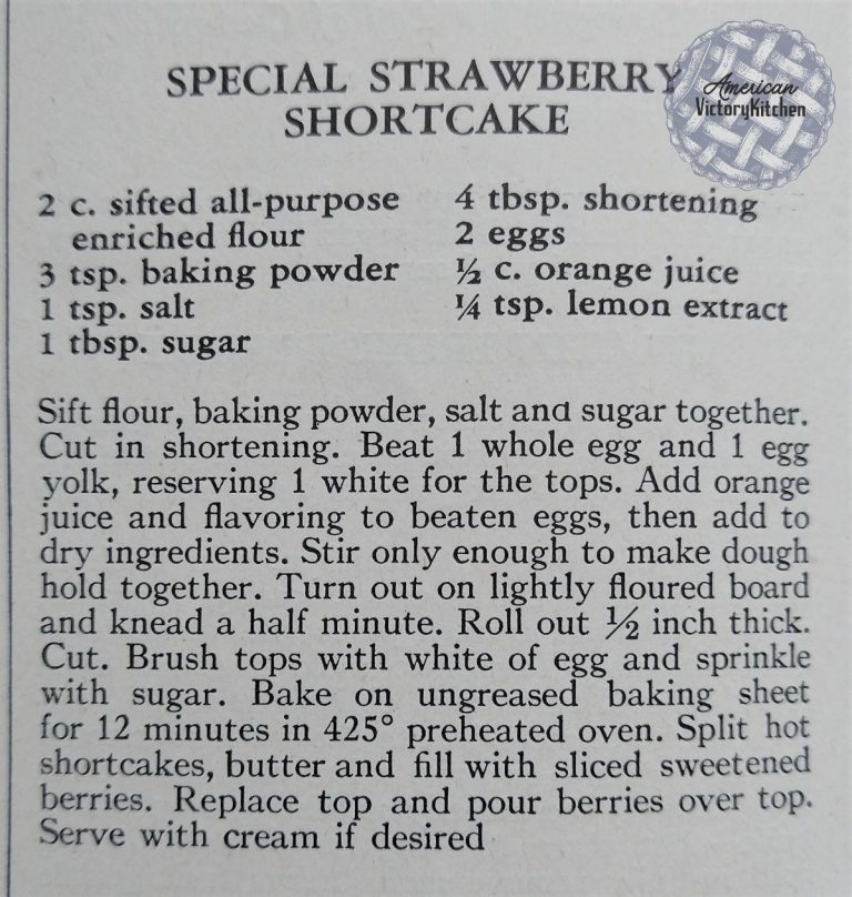 Strawberry Shortcake with an Amazing Citrusy Flourish