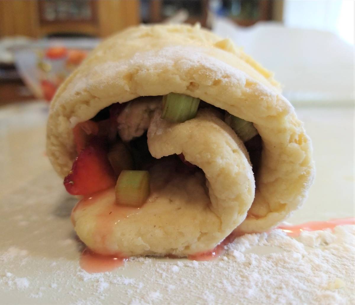 Quick Strawberry Rhubarb Rolls to Kick Off Your Summer